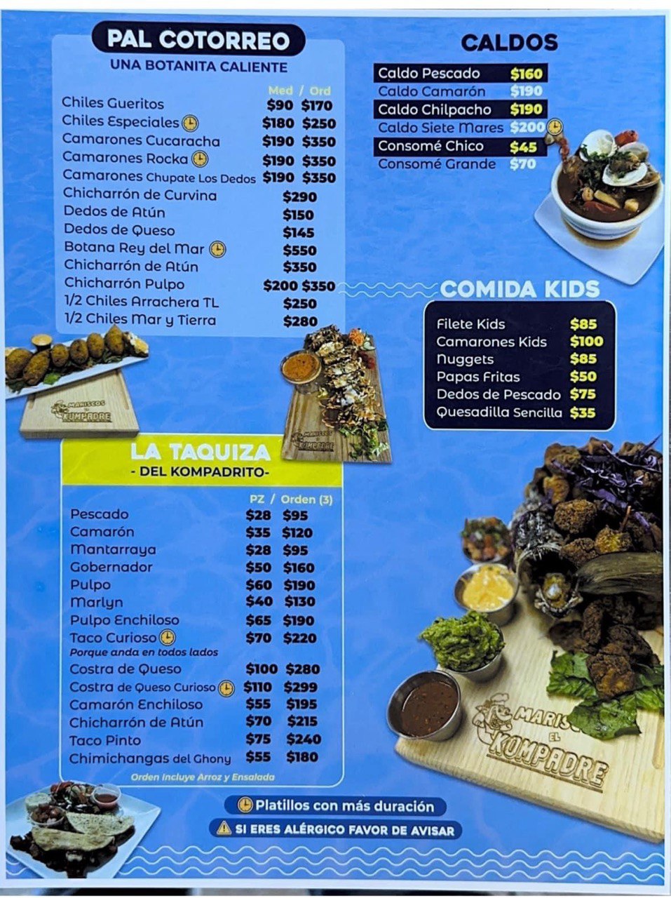 El Kompadre Tavo – Los mejores mariscos de Mexicali